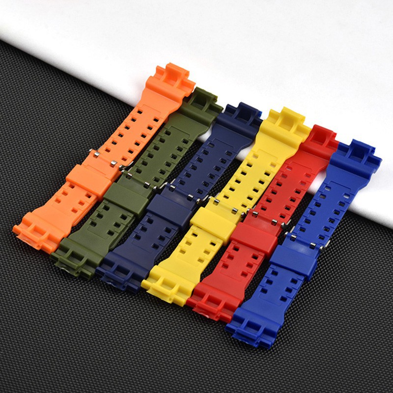 16mm Rubber Watchband Strap For GA-100 GA-110 GA-120 GA-150 GA-200 GA ...