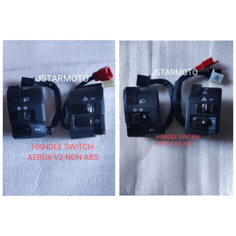 AEROX V2 HANDLE SWITCTH NON ABS YAMAHA GENUINE (orig) | Shopee Philippines