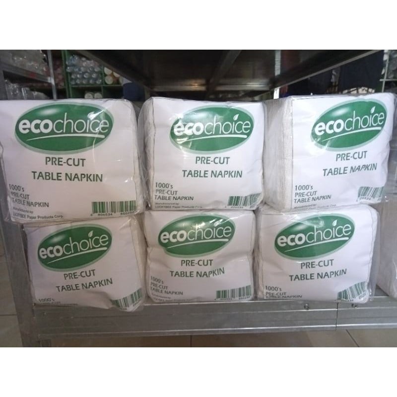 1000pcs Pre-cut table napkin negosyo pack table napkin | Shopee Philippines