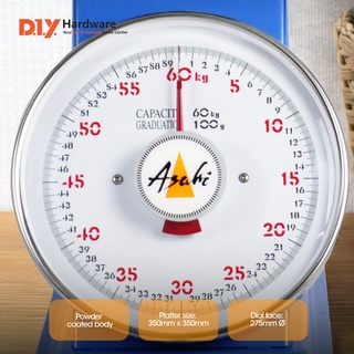 Asahi Weighing Scale 100kg Stainless Steel Flat Plate | Shopee Philippines
