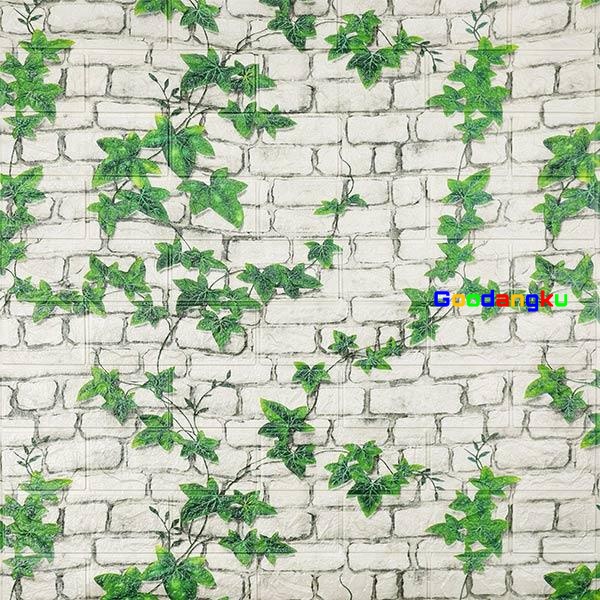 3d wallpaper ZT0412 Brick Twig Leaf Wall wallpaper/Wall wallpaper/3d ...