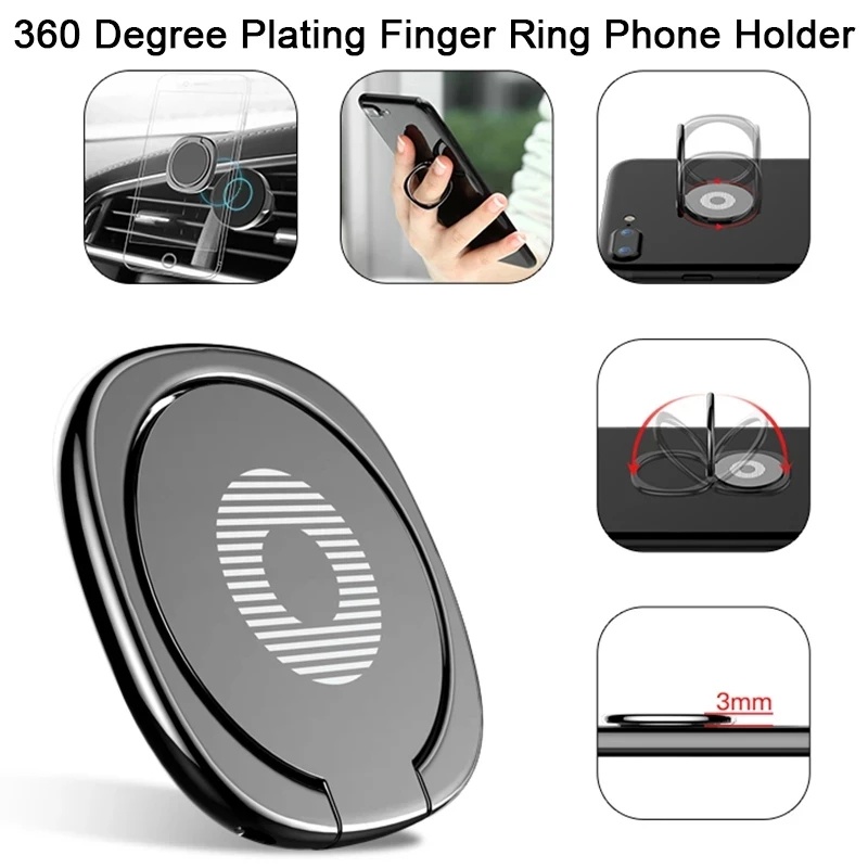 General Phone finger Ring Holder 360 Degree Stand For Phone Holder ...