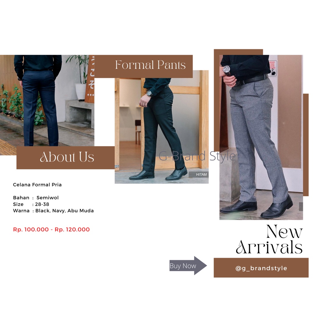 Men's Formal Pants, Men's Office Bottoms, Men's Formal Trousers ...