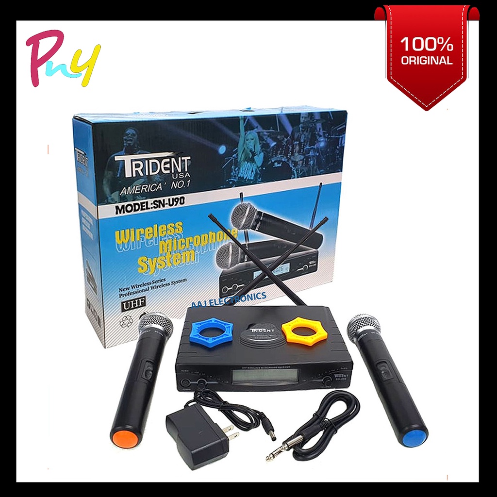 SN-U90 UHF WIRELESS MIC W/ LONG RANGE MIC | Shopee Philippines