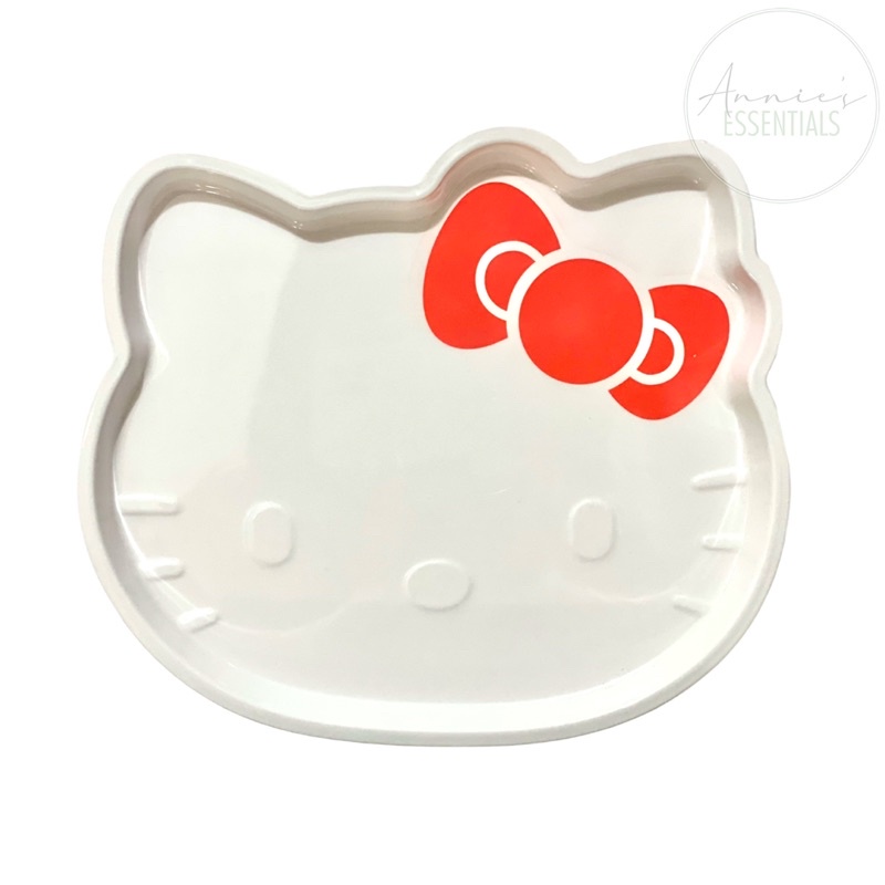 Hello Kitty Face Die-Cut Plastic Plate 20.5cm - Dinnerware - Hello ...