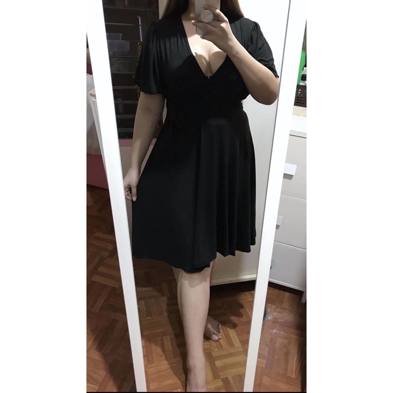 PLUS SIZE: ANNA PLAIN DRESS | Shopee Philippines