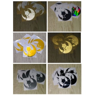 Whitefoxproject WFP CUTTING LOGO STICKER | Shopee Philippines