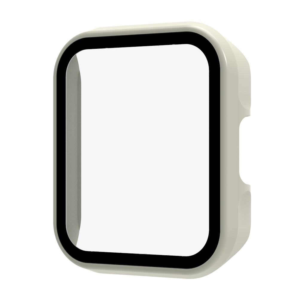 Full Screen Protection PC Case with Tempered Glass Shell For Haylou ...