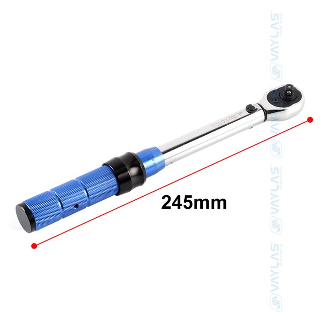 ﹍1/4'' Torque Wrench 2-14N.m/5-25N.m Two-way Ratchet Socket Spanner ...