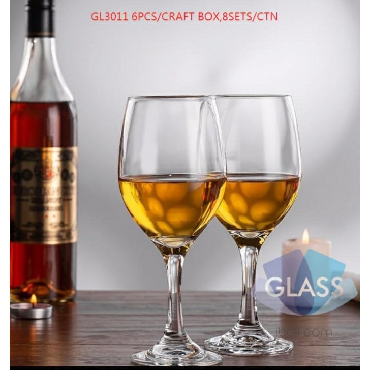 LG GL3011 435ML Gloreca crystal glass red wine glass tempered glass ...
