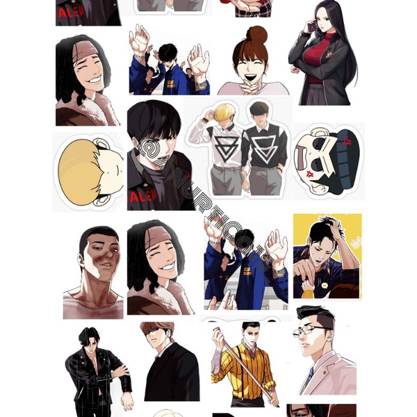 (25Pcs) And Cool - Lookism Stickers | Shopee Philippines