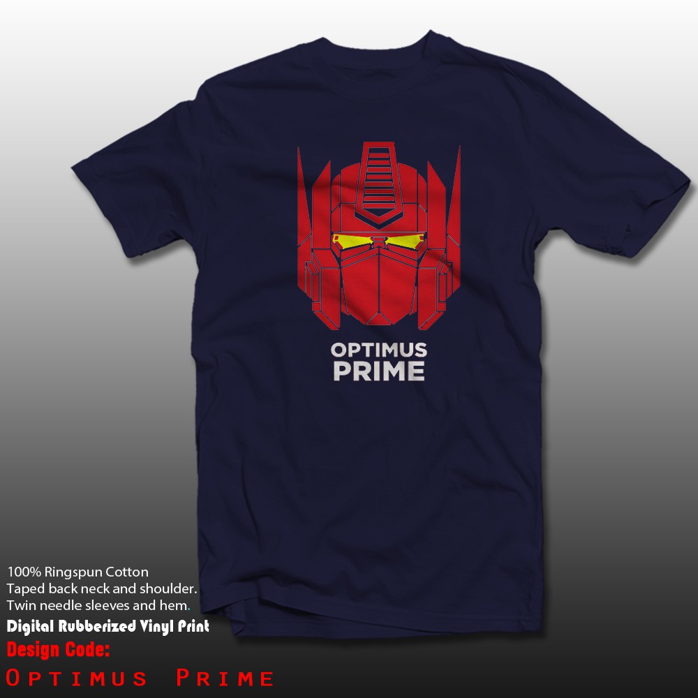 Gifo Shopee Gen X Optimus Prime Shirt | Shopee Philippines