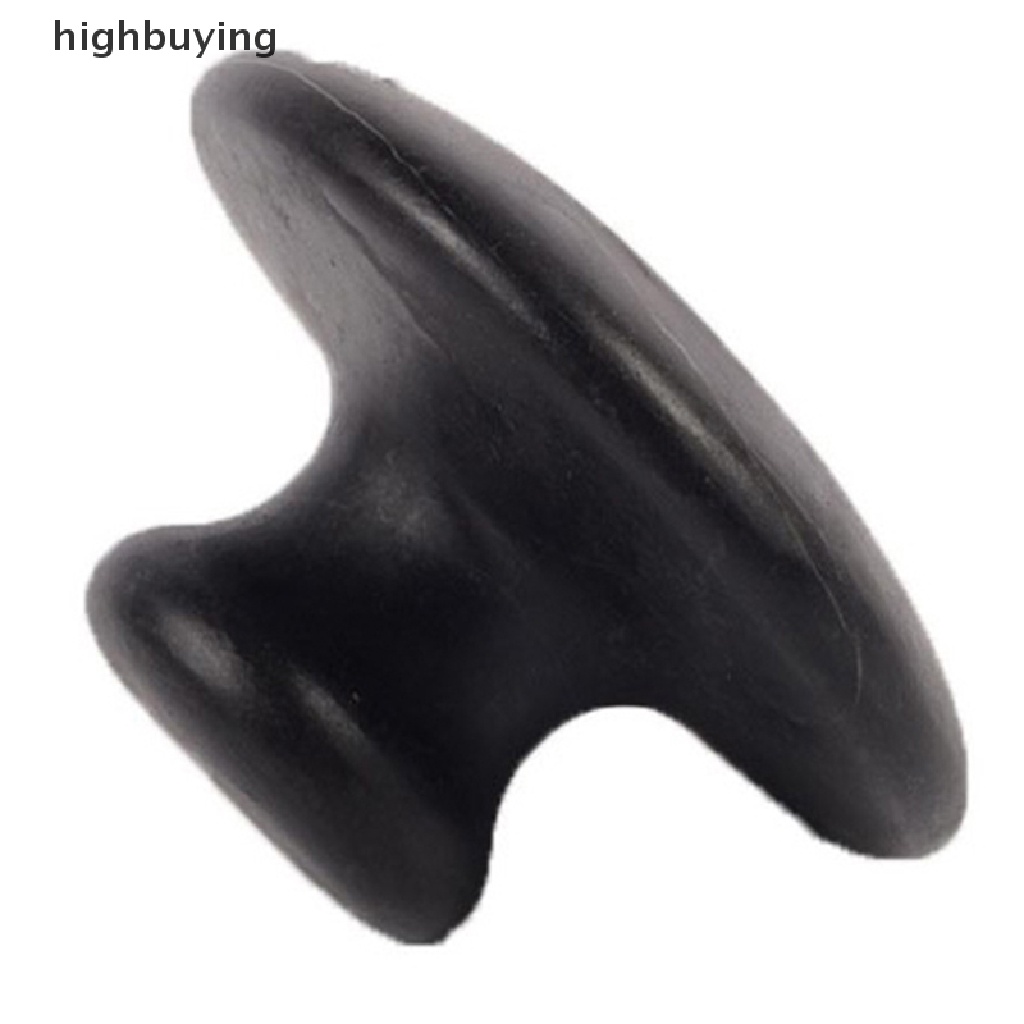 HBPH 1Pc Smooth Mushroom Shape Face Massage Stone Lava Basalt Hot Stone ...