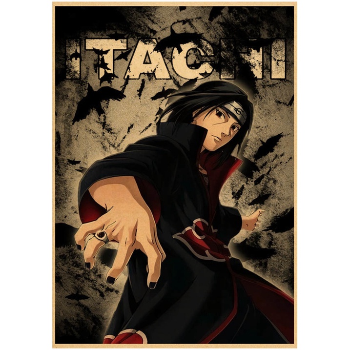 Itachi wall posters poster murale wall posters decor bedroom house ...