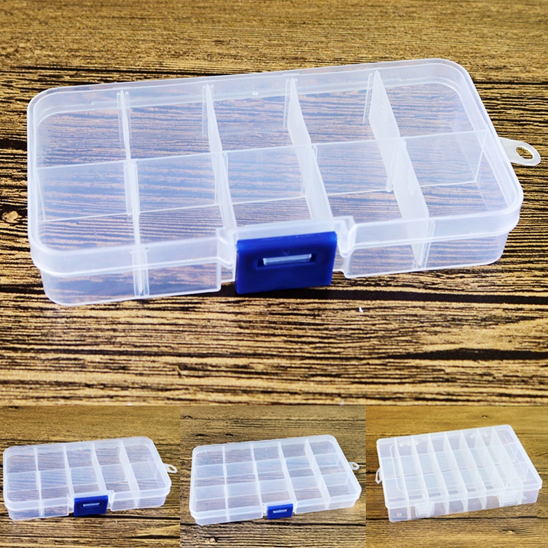 EVER Storage Screws Storage Case Box Container Organizer Holder White ...