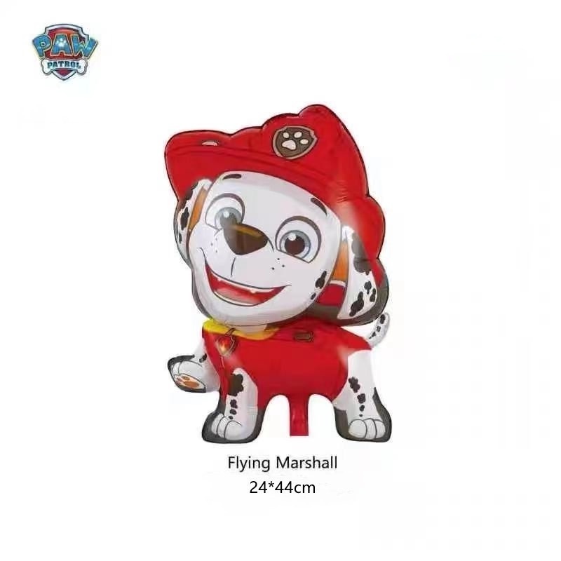 14 inches Paw Patrol Balloons Marshall Rubble Chase Skye Paw Patrol Theme Balloons Birthday ...