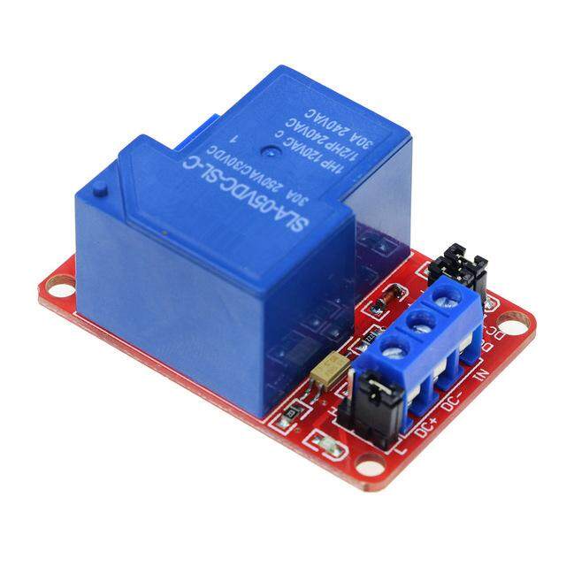 5V 30A High Power 1-Channel Relay Module with Optocoupler H/L Level ...