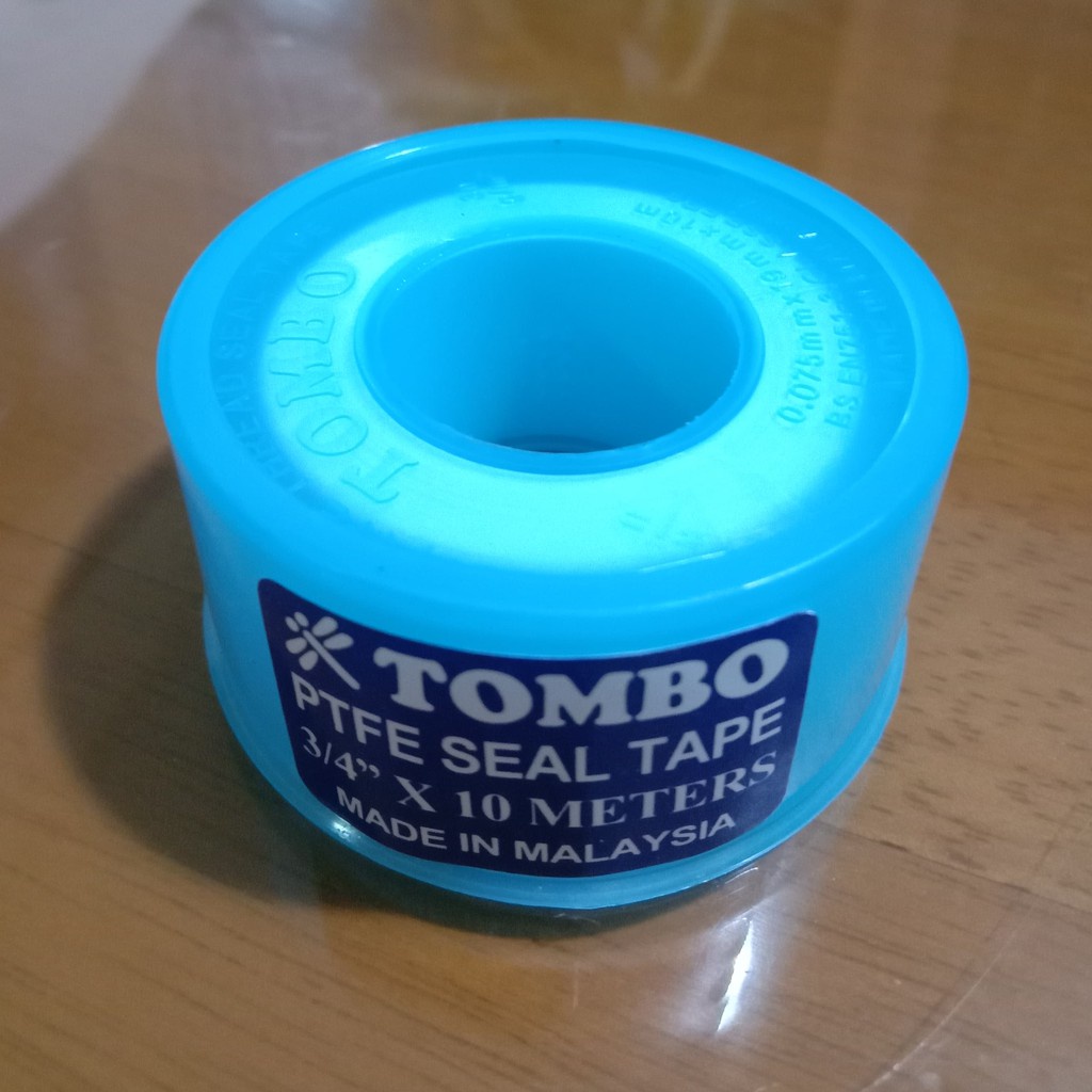 TOMBO Teflon Tape 3/4" | Shopee Philippines