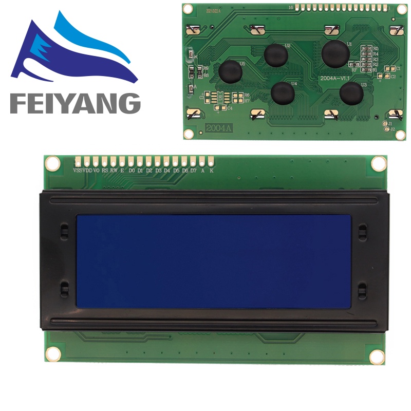 20x4 LCD Modules 2004 LCD Module with LED Blue/Yellow green Backlight ...