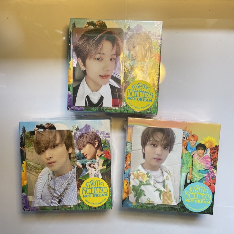 Unsealed KIHNO HELLO FUTURE MARK, CHENLE, HAECHAN+POSTER | Shopee ...