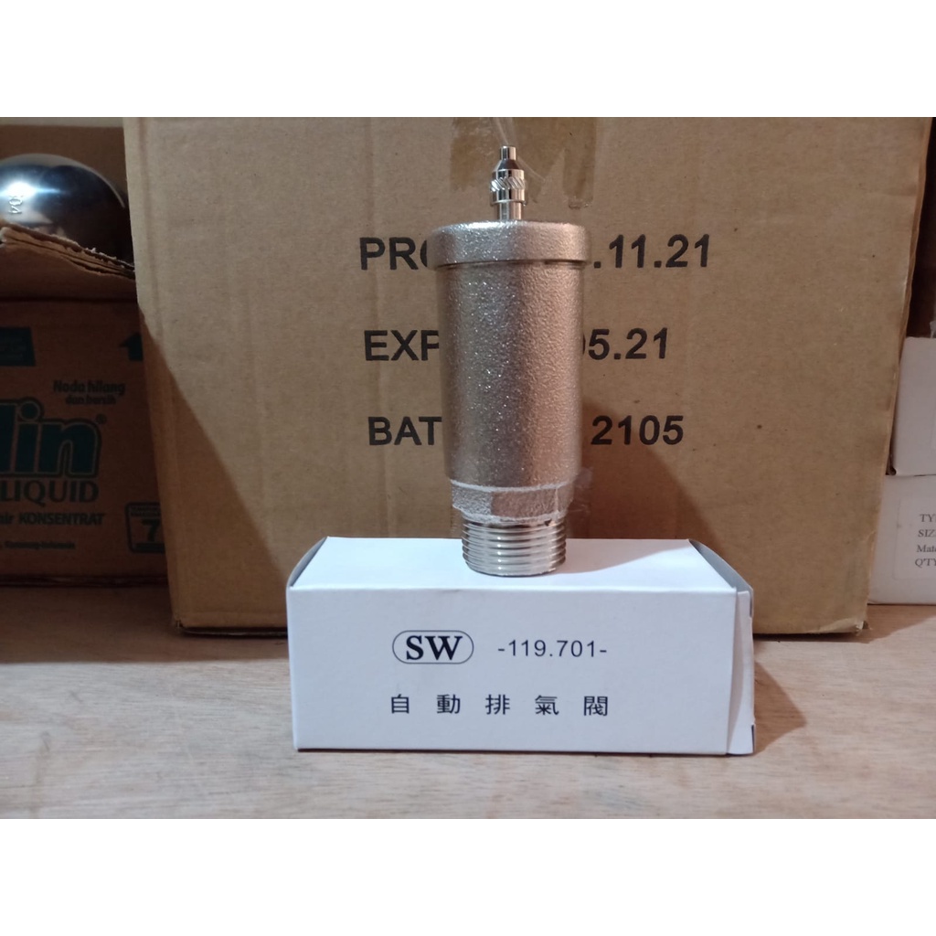 AUTOMATIC WATER VENT VALVE SW / AUTOMATIC WATER VENT 3/4" | Shopee ...