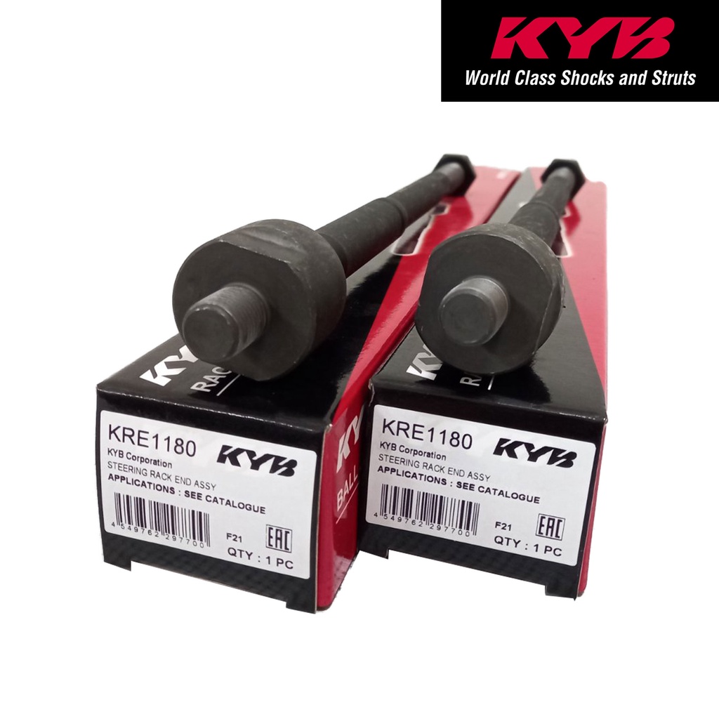 KYB KAYABA Rack End for Toyota Vios,Yaris 2013 - 2022 Set of 2 (Left ...