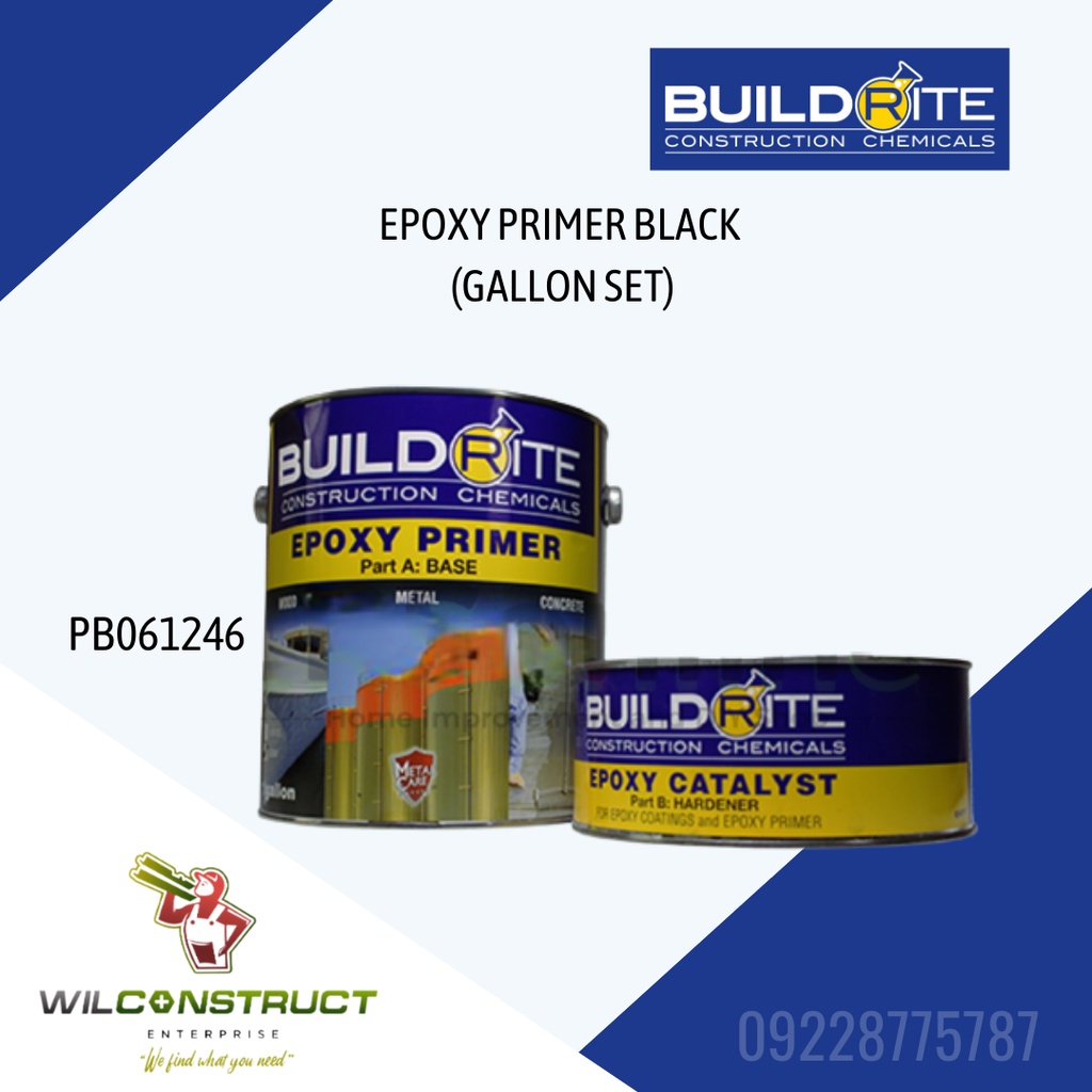 BUILDRITE EPOXY PRIMER (GALLON SET) | Shopee Philippines