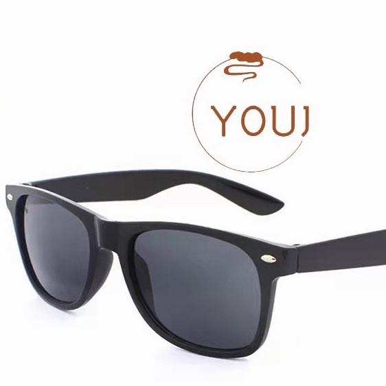 YOUJ Fashion Sunglasses for Women Shades for Men Black Glasses | Shopee ...