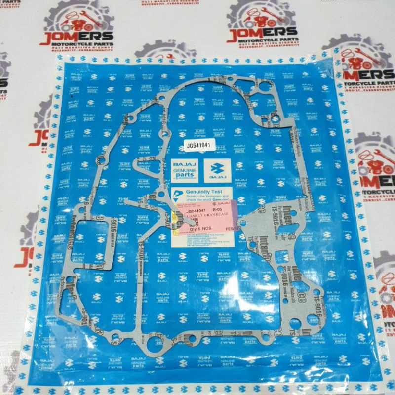 JG541041 ROUSER NS200 / 200RS / NS 200 EIII FI GASKET CENTER CRANKCASE ...