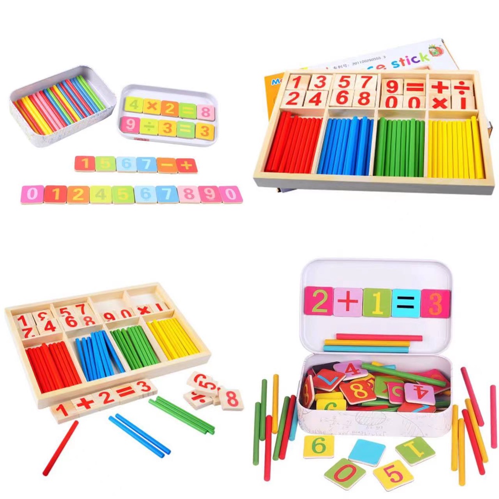 K2-shop Intelligence Stick Wooden Educational Toy | Shopee Philippines