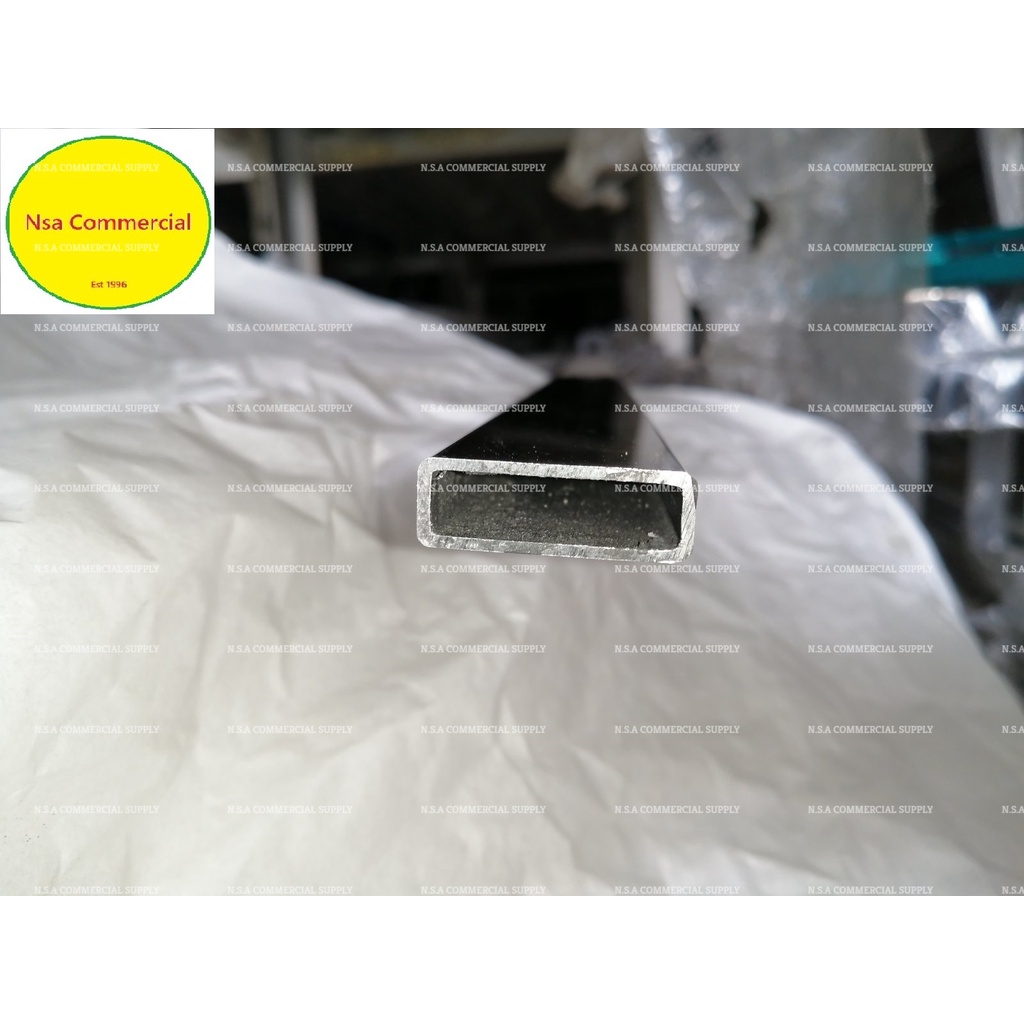 Stainless Steel 304 Rec Tube 3/8" x 1-1/4" x 1.5mm Thick x 1 Meter ...