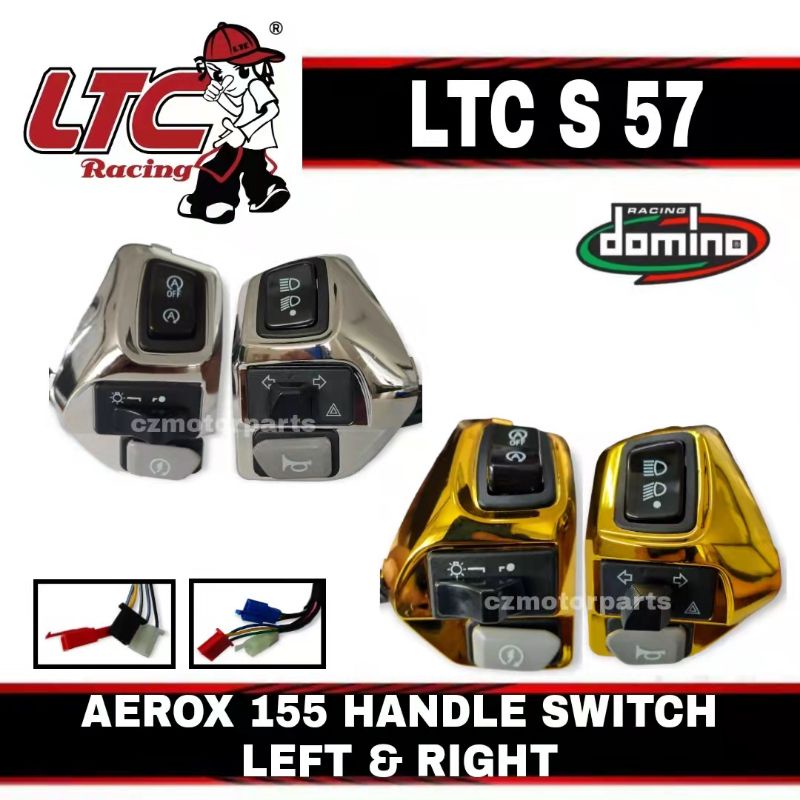 MOTORCYCLE AEROX 155 HANDLE SWITCH | Shopee Philippines