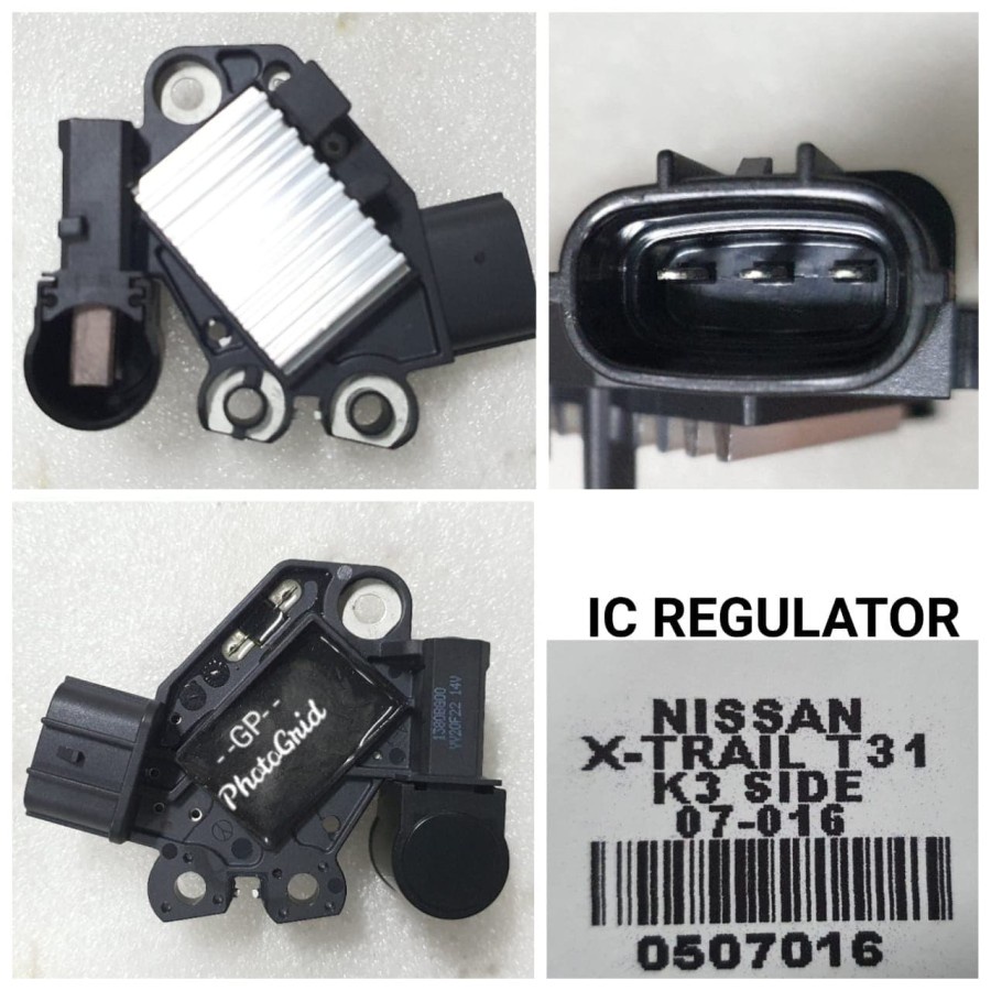 Ic Regulator Nissan X-Trail Xtrail T31 arch / Kia Rio 12V K3 (SIDE ...
