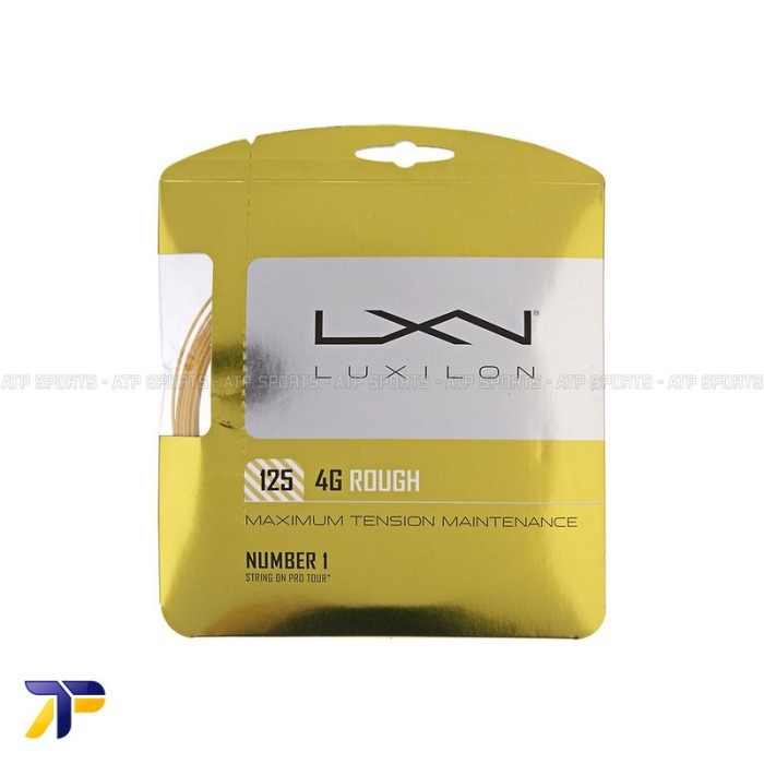 Luxilon LXN 4G Rough 1.25 Gold Yellow Tennis String | Shopee Philippines