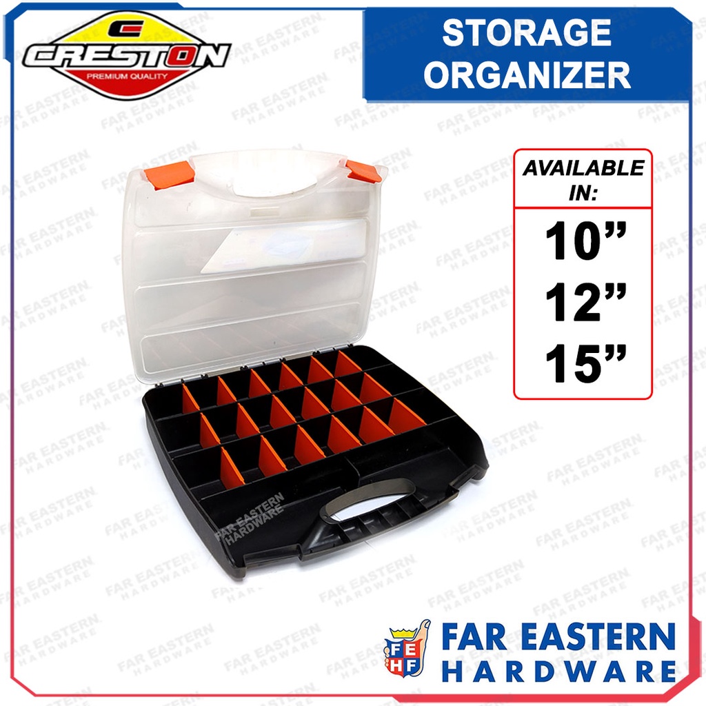CRESTON Storage Organizer Portable Tool Box ToolBox CRHT | Shopee ...