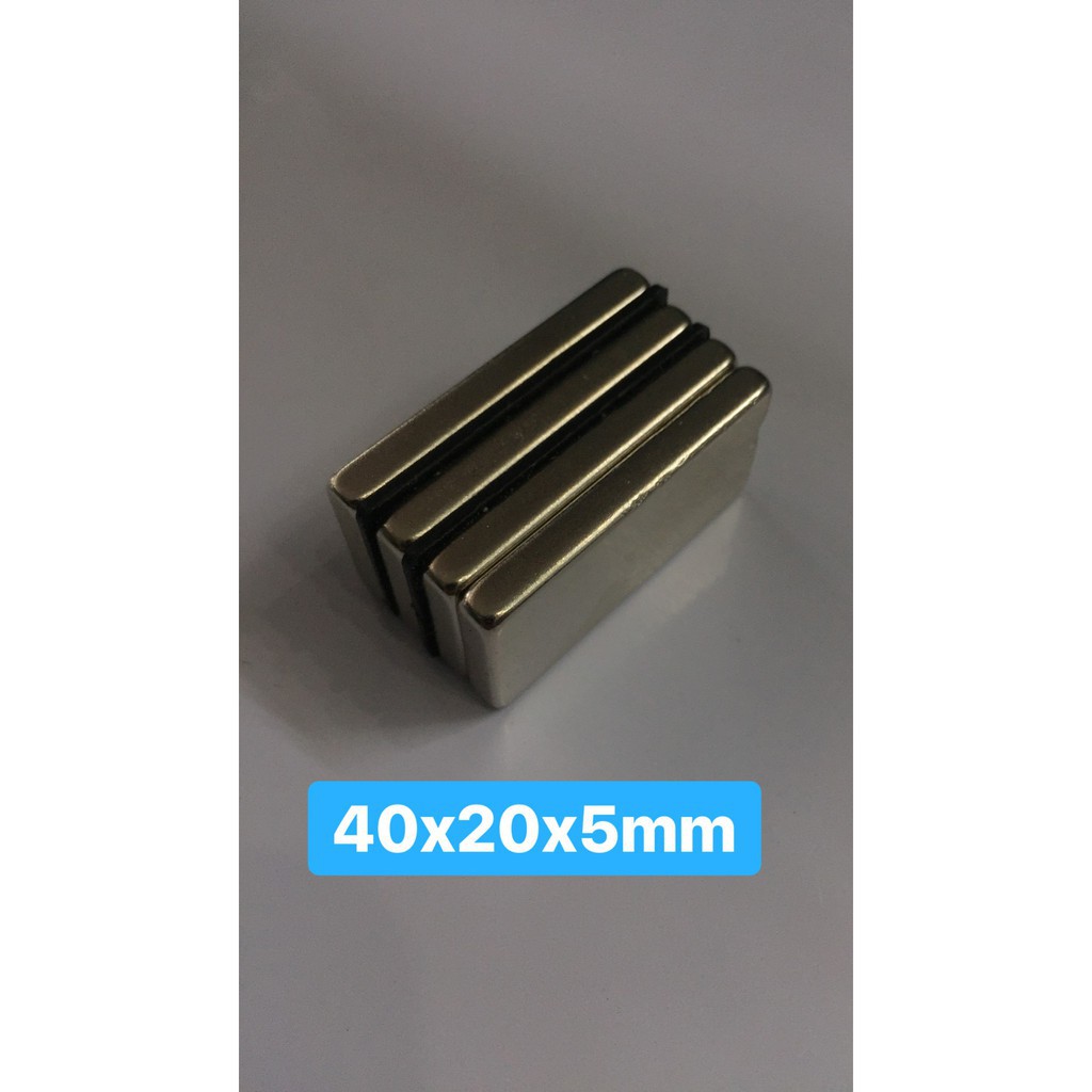 Rare earth magnet 40x20x5mm | Shopee Philippines