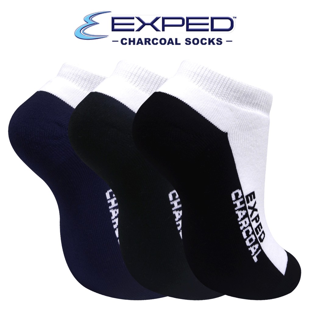 Exped Men's Sports Thick Cotton Foot Socks 540171 - Set of 3 | Shopee ...