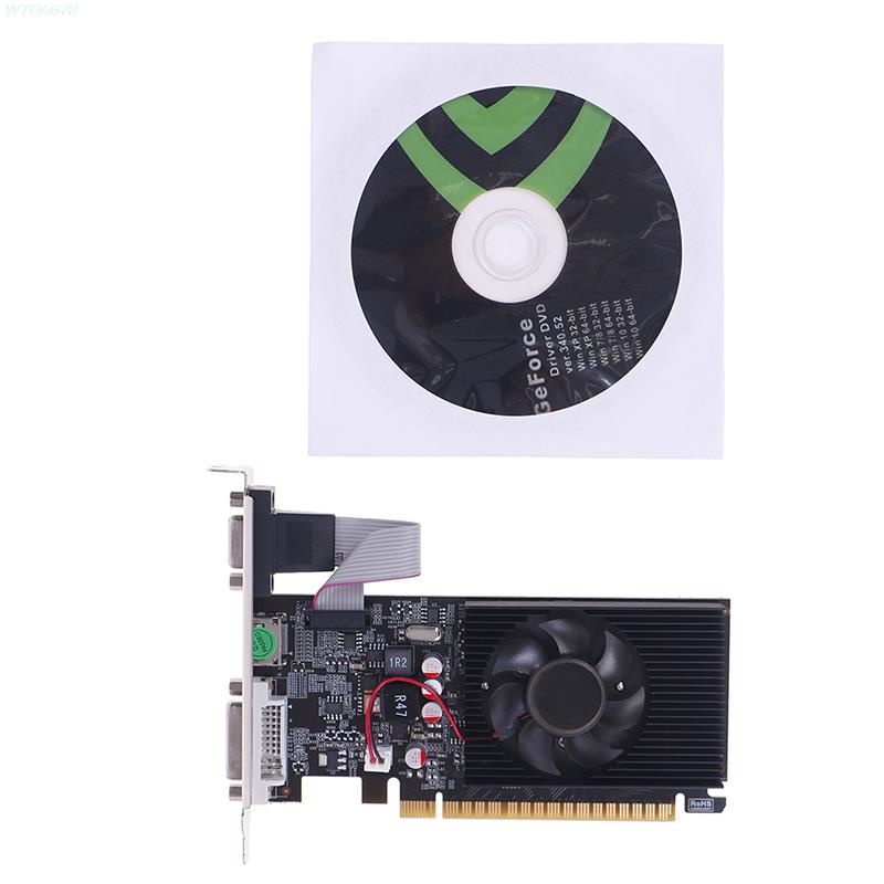 （new）GT730 2GB Graphics Card 64 Bit DDR3 GT 730 2G D3 DVI VGA Game ...