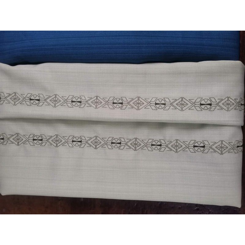 DepEd National Teachers uniform Monday Male Fabric with embroidery and ...