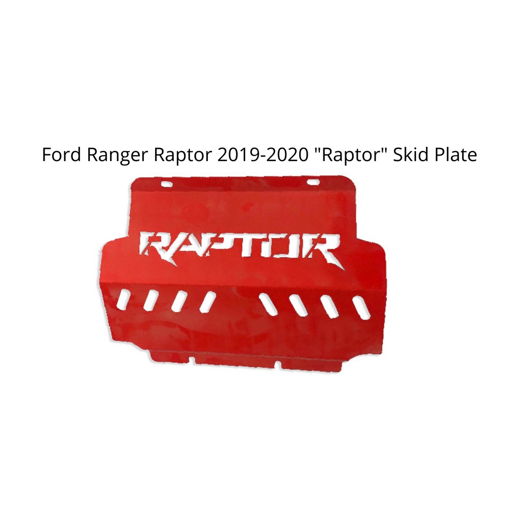 Skid Plate - Ford Ranger Raptor 2019 2020 "Raptor" Thick & Durable Skid ...