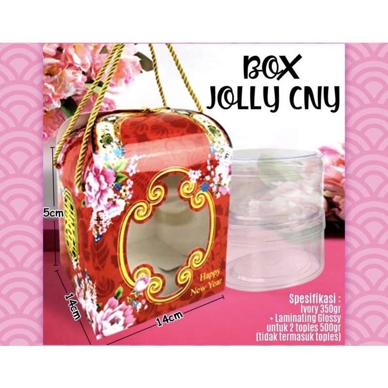 Box 2 Jar 500 Grams Of Chinese New Year cookies Boxes cny hampers ...