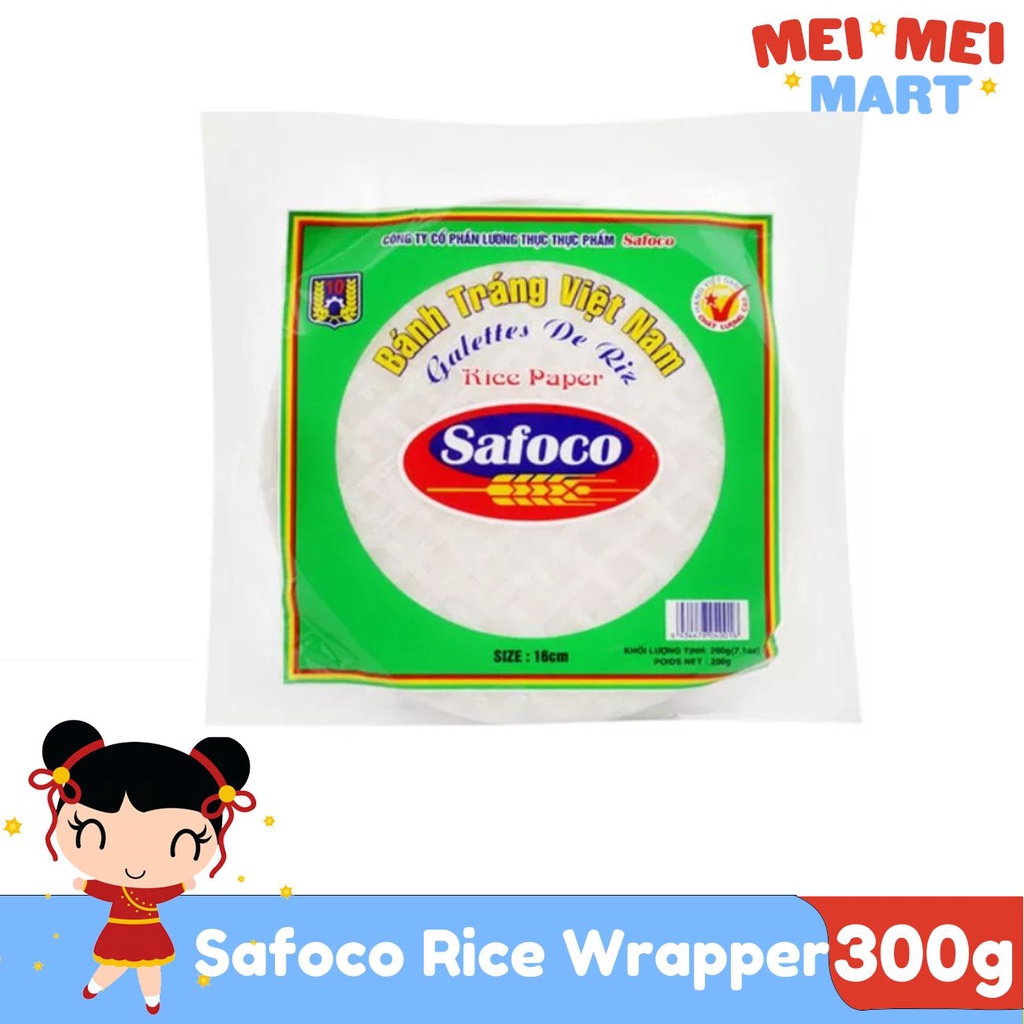 Safoco Rice Wrapper 22cm 300g 16cm | Shopee Philippines
