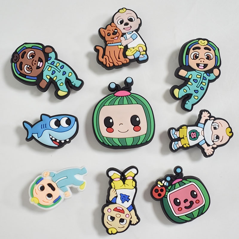 1PCS Fashion Crocs Jibbitz Accessories Creative " baby series " Cartoon ...