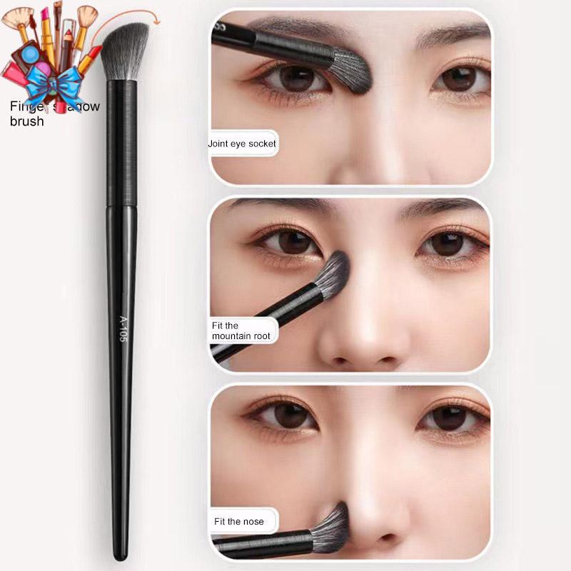 Nose Shadow Brush Angled Contour Makeup Brushes Face Silhouette Eyeshadow Cosmetic Makeup Tool R ...