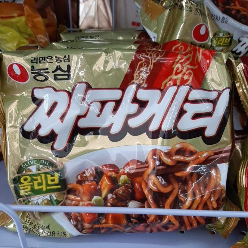 Jjapaghetti/Chapaghetti 140g pouch 123g cup by Nongshim | Shopee ...