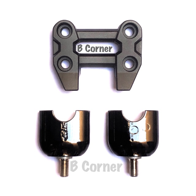 Raiser Top And Bottom Stir Handlebar Holder Set Honda Beat Street ...