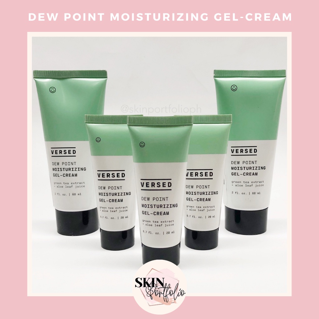 VERSED Dew Point Moisturizing Gel-Cream 20 or 60mL | Shopee Philippines