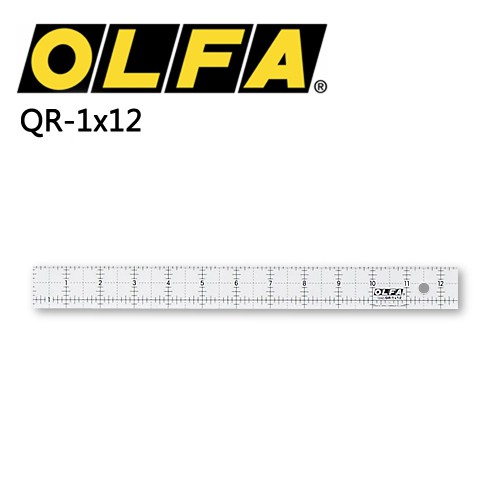 Olfa QR Scale Ruler 1x12 | Shopee Philippines