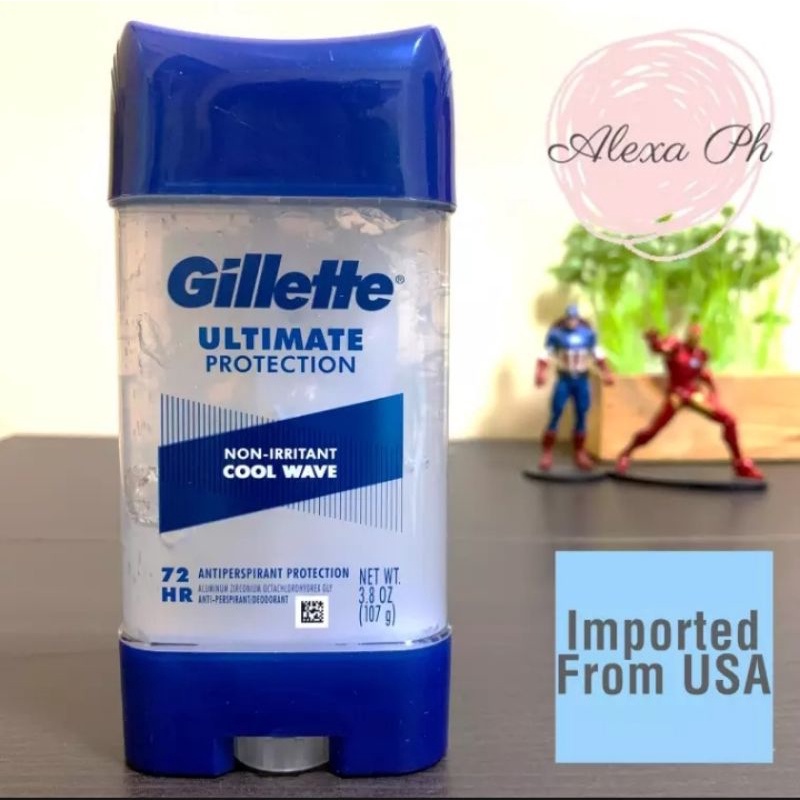 Gillette Ultimate Protection Cool Wave Deodorant 107 g | Shopee Philippines