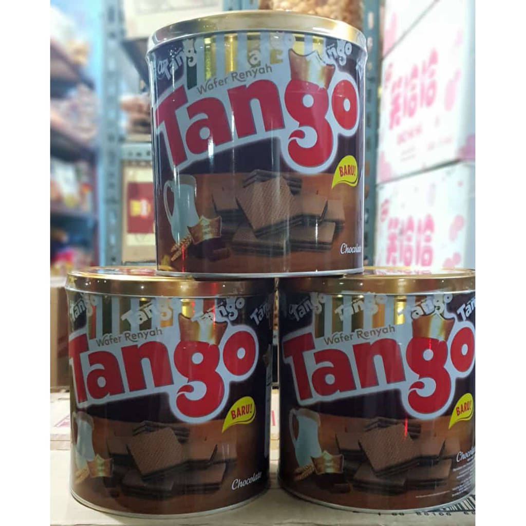 Canned Tango Chocolate Wafer Biscuits | Shopee Philippines